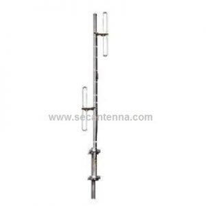 Omni Directional Exposed Folded Dipole Array Antenna